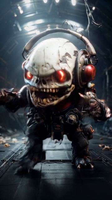 Маленькие скелетики веселятся 💀