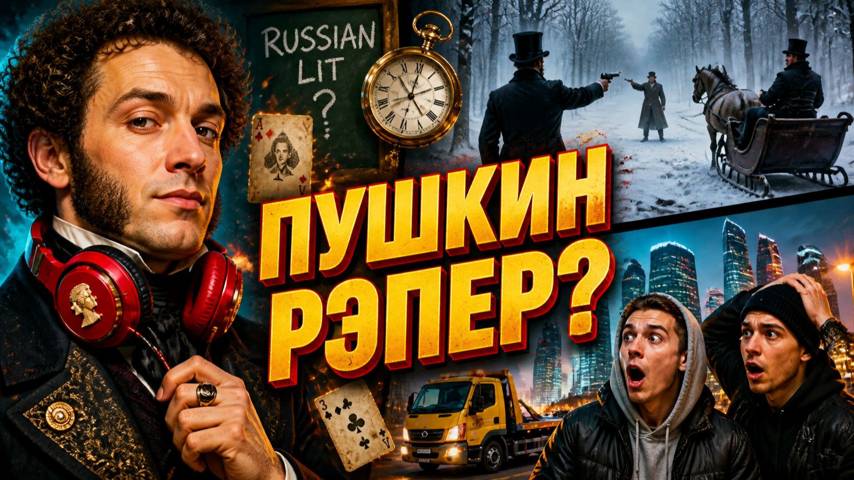 «ПУШКИН — РЭПЕР И МИНИСТР КУЛЬТУРЫ?» Разбираем фильм, где поэта спасли от дуэли, рэп-батл