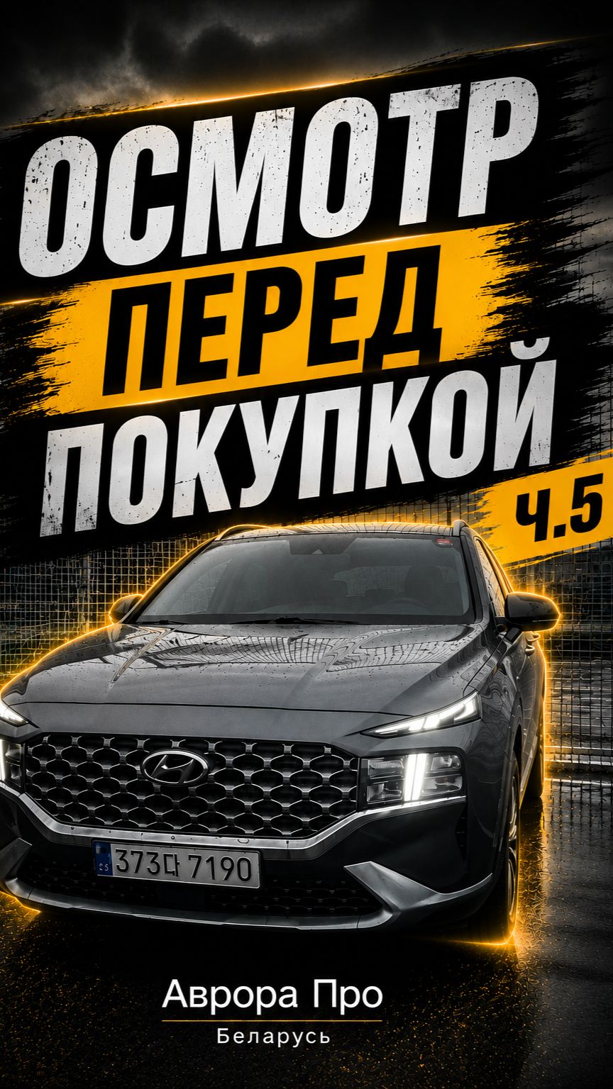 Santa Fe из Кореи в Беларусь - смотрим авто вживую. часть 5 #автоизкореичасть 5 #автоизкореи