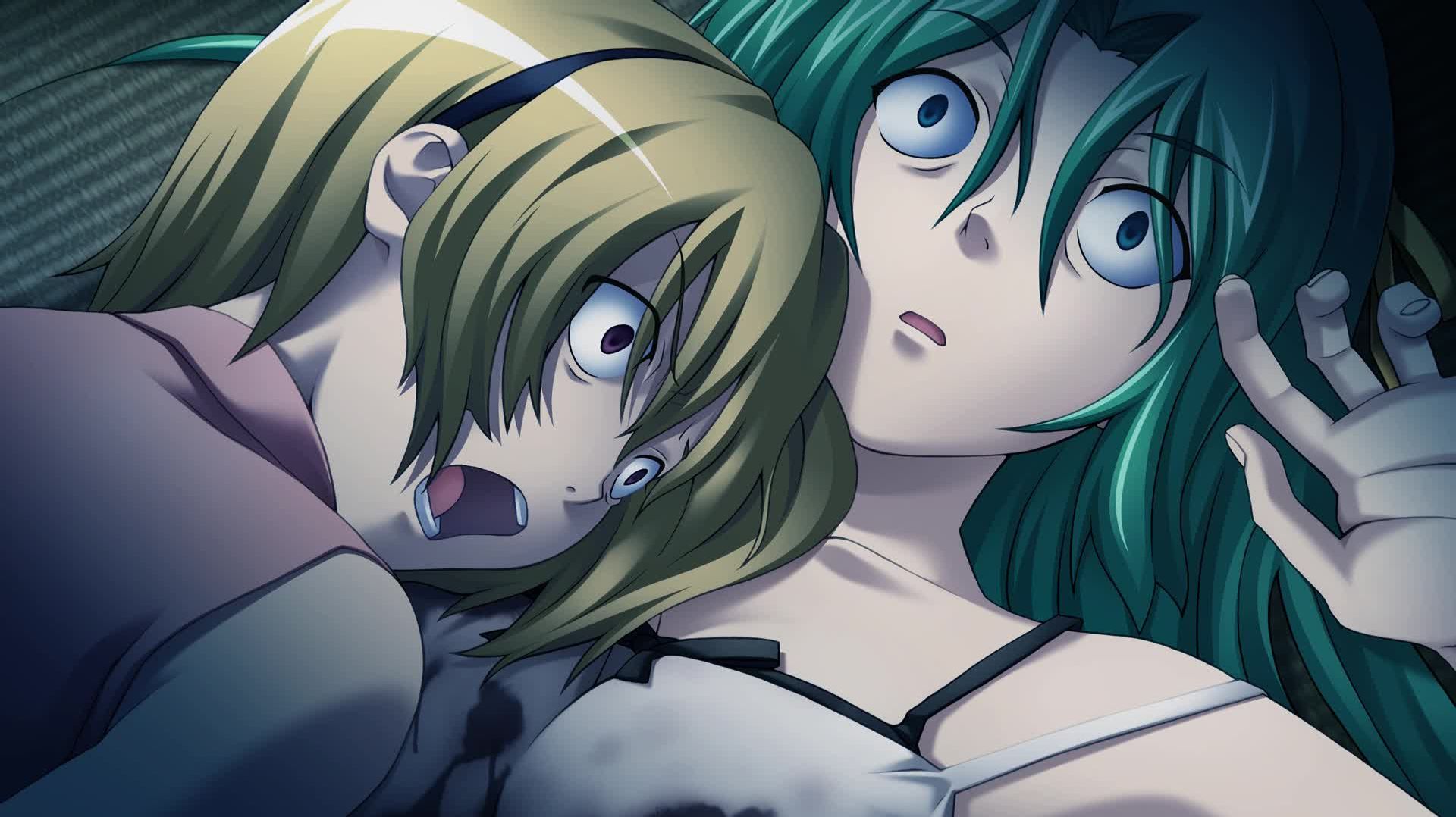 Higurashi When They Cry Matsuri | Tsukiotoshi | Прохождение сюжета | Часть 2 | Без комментариев