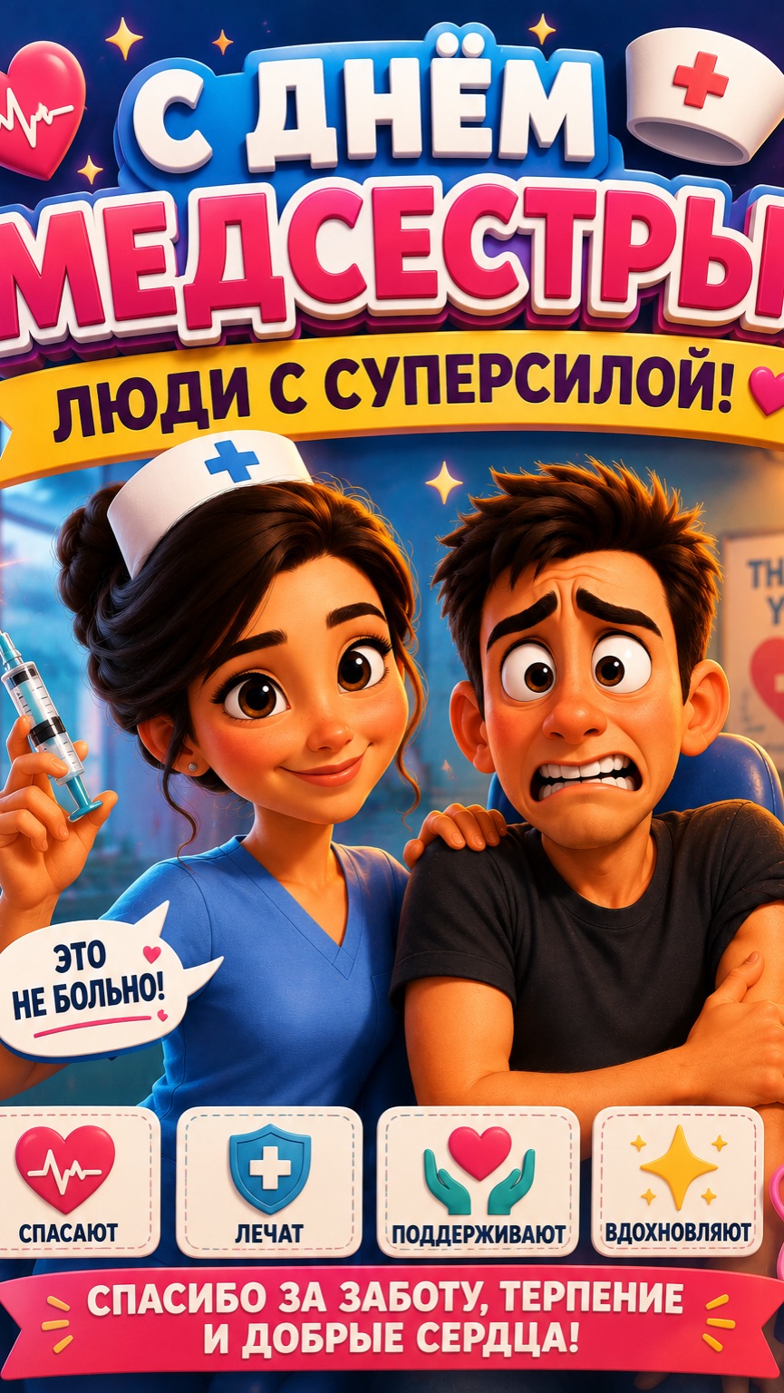 С днем медсестры!