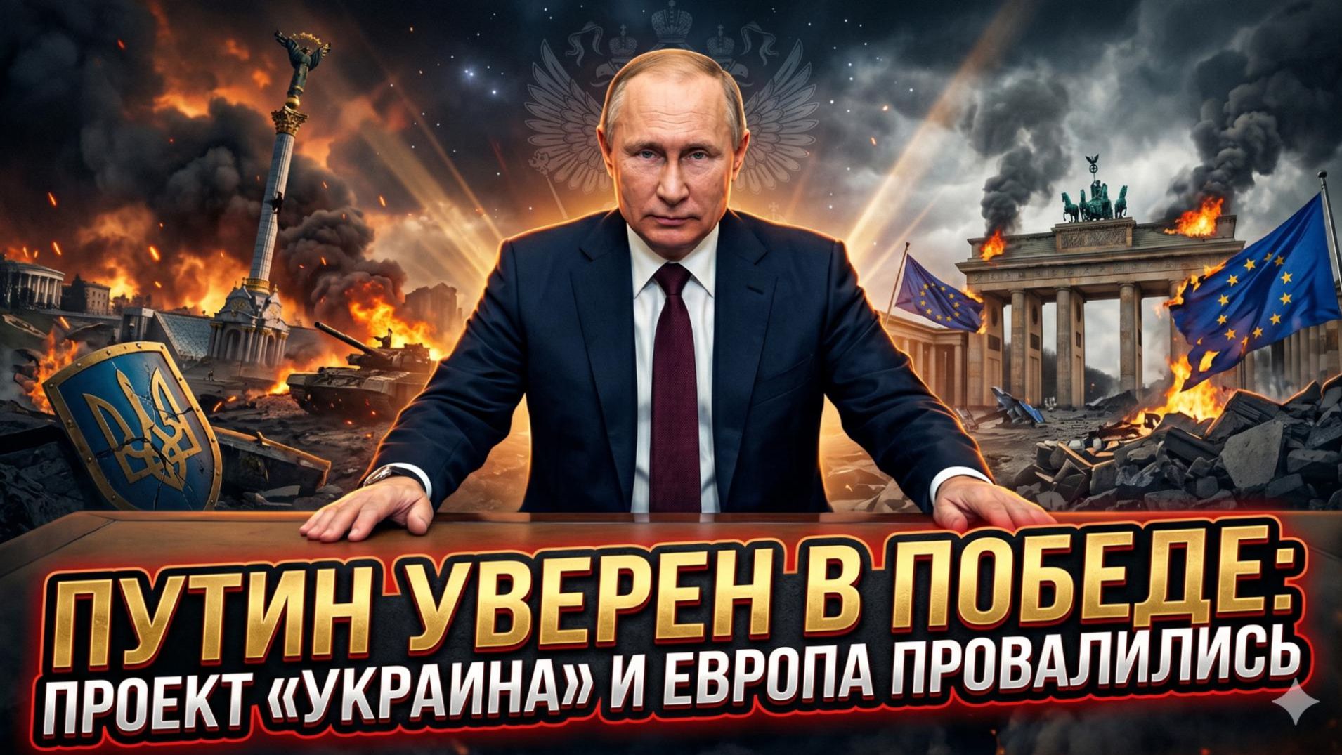 🤯Меркурис и Христофороу | Путин жёстко заявил: проект «Украина» мертв. Европа в шоке, что дальше?