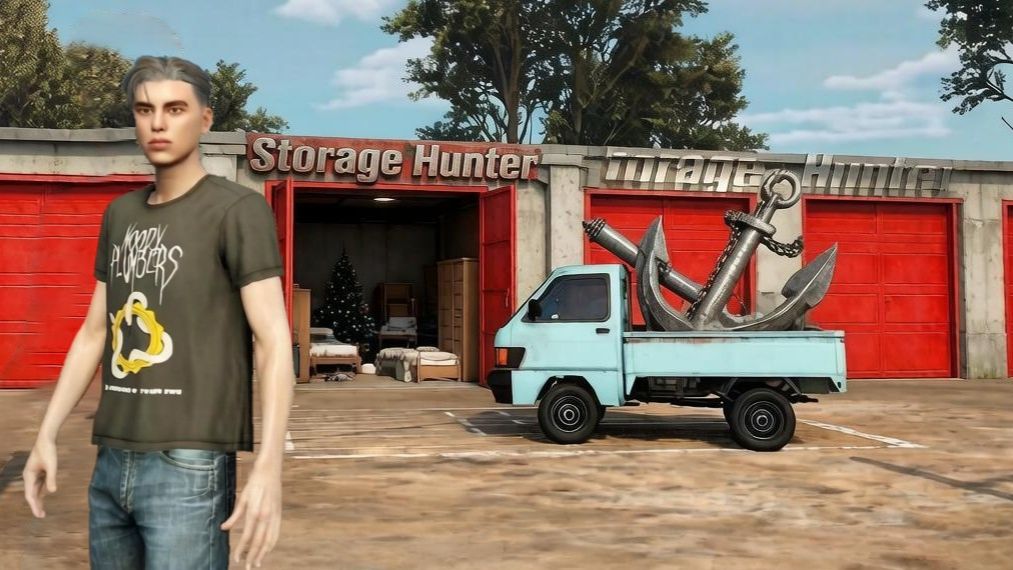 ЧЕГО ТОЛЬКО НЕ НАЙДЕШ В ГАРАЖАХ!!! ХОЧЕШЬ ЕЛКУ, А ХОЧЕШЬ ЯКОРЬ!!!/STORAGE HUNTER SIMULATOR #15