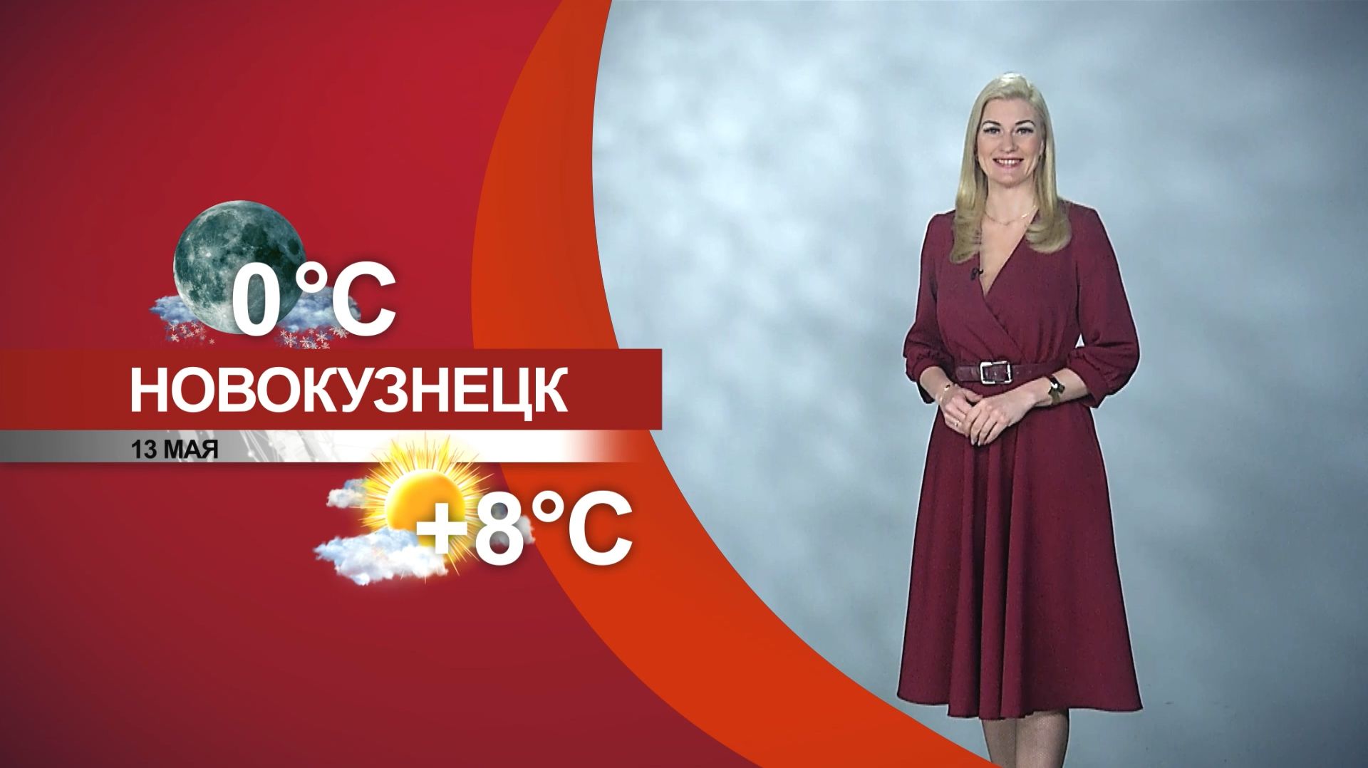 Прогноз погоды на 13.05.26:)