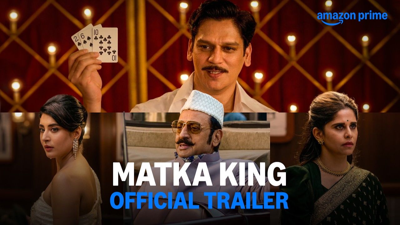 Matka King TV Series, season 1 - Official Trailer | Amazon Prime Video
