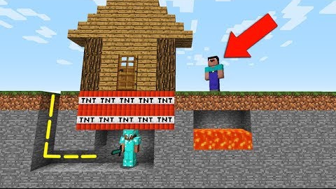 ДОМ ЛОВУШКА 100% ЗАЩИТА ОТ НУБА В МАЙНКРАФТ ! НУБ ПРОТИВ ПРО В MINECRAFT ТРОЛЛИНГ НУБИК МАЙН мультик