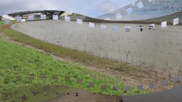 Ветер. Холодно. Прогулка в парках на Искитимке