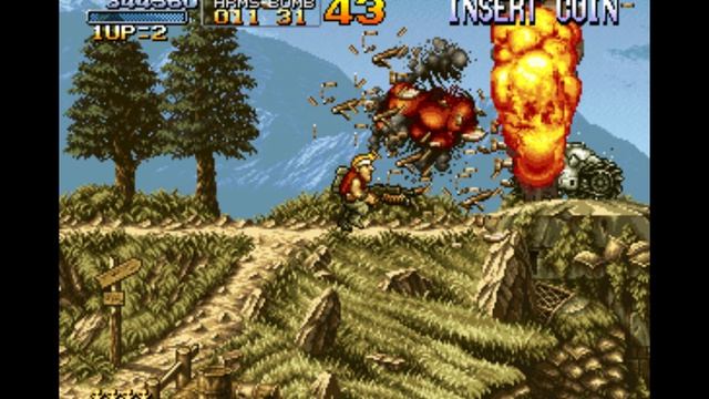 прохождение Metal Slug - Super Vehicle-001 (ARCADE)