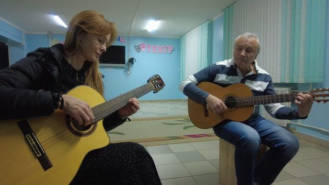 Мастер-класс от мастеров на фестивале в Сидельниках. Наталья Коренева и Сергей Острик