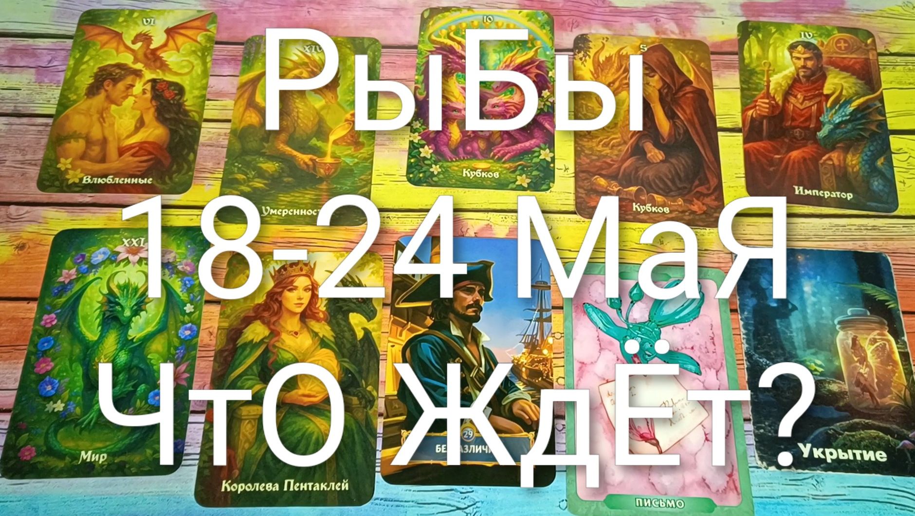 #РЫБЫ ТАРО НЕДЕЛЯ 18-24 МАЯ💖💖💖#ГаданиеНаБудущее#ТароПрогноз#ТароНеделя#ЬароГадание