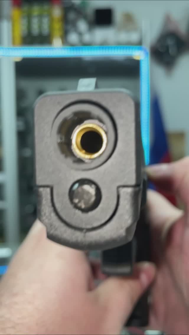 Страйкбольный пистолет WE Glock-17 Gen.3 Black