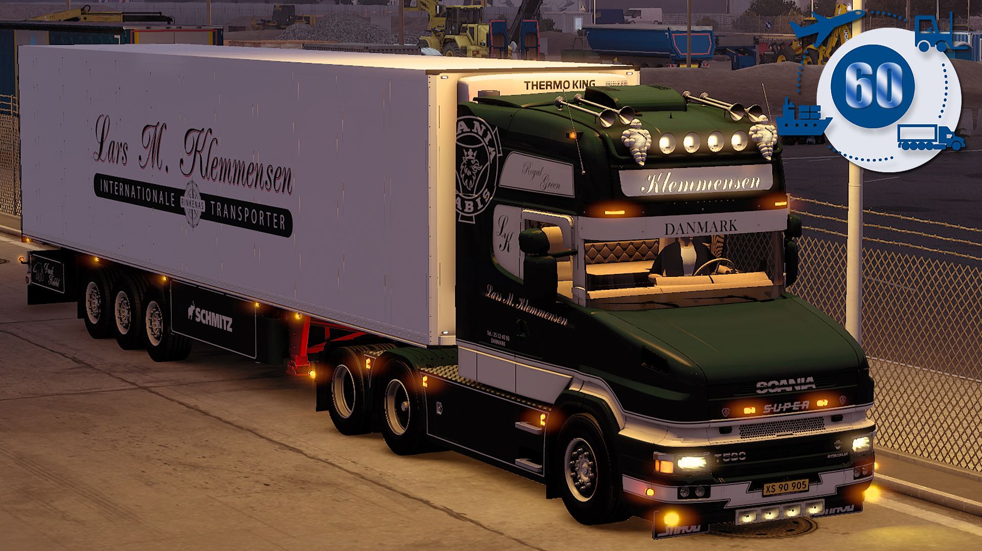 Scania T580 - EURO TRUCK SIMULATOR 2 [-60-]