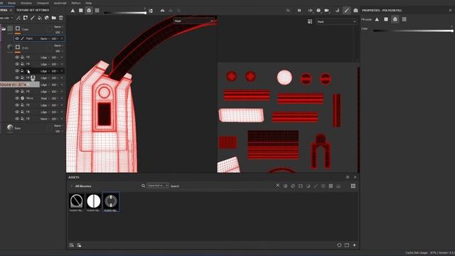 18-Hublot-Watch-Texturing-Part 02-Substance Painter-18