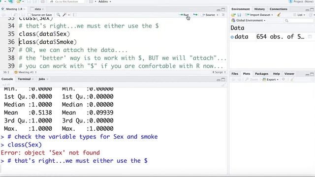 1.5 Linear Regression： Introduction to Data Used in R