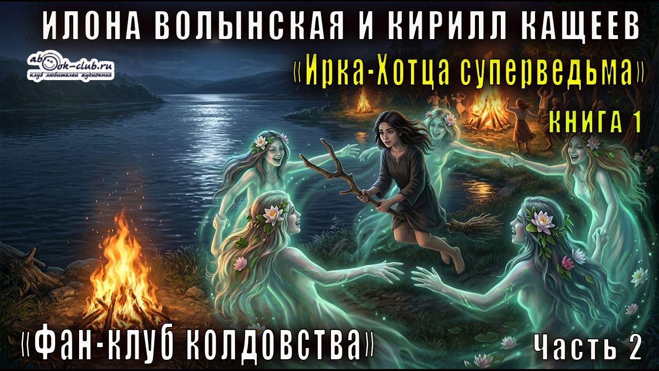 01.02.Илона Волынская и Кирилл Кащеев - Ирка Хортица – суперведьма. "Фан-Клуб колдовства". Часть 2.