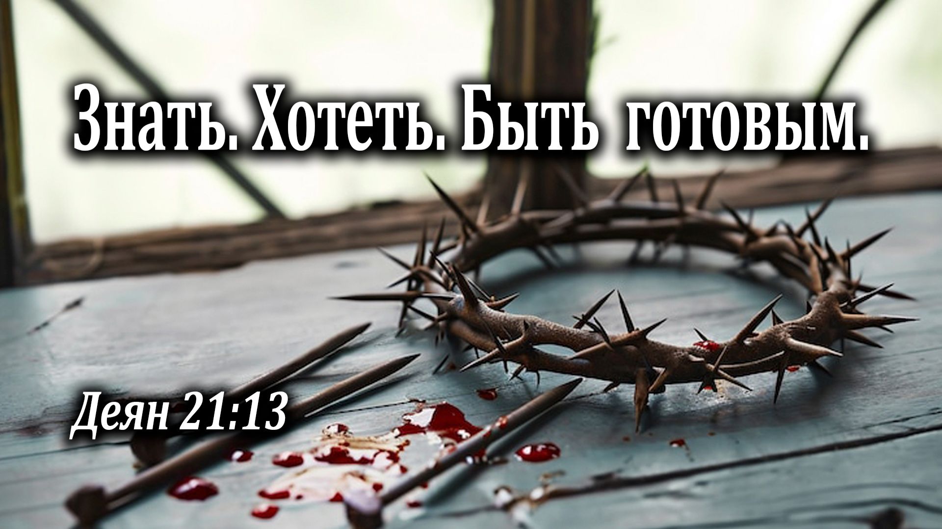 11.08.2024 "Знать. Хотеть. Быть готовым" Деян 21:13 Игнатов Илья