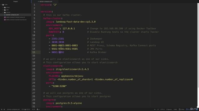 008 Starting Kafka Connect Cluster using Docker Compose