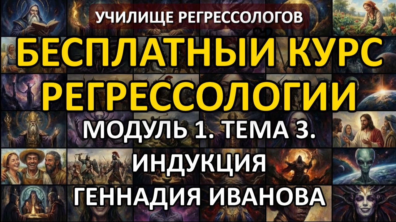 МОДУЛЬ 1. ТЕМА 3. Индукция Геннадия Иванова