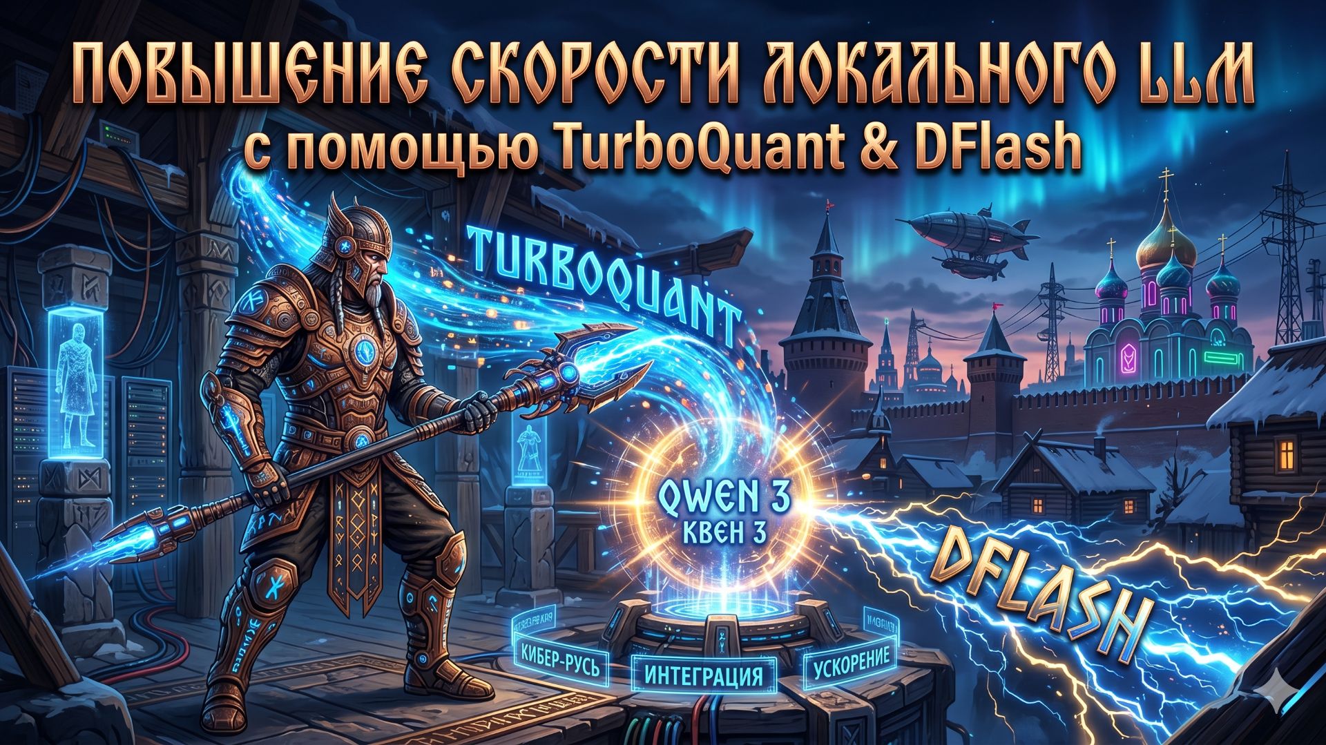 ⚡ Кощей повержен: Алгоритм TurboCore и локальные LLM на ПК