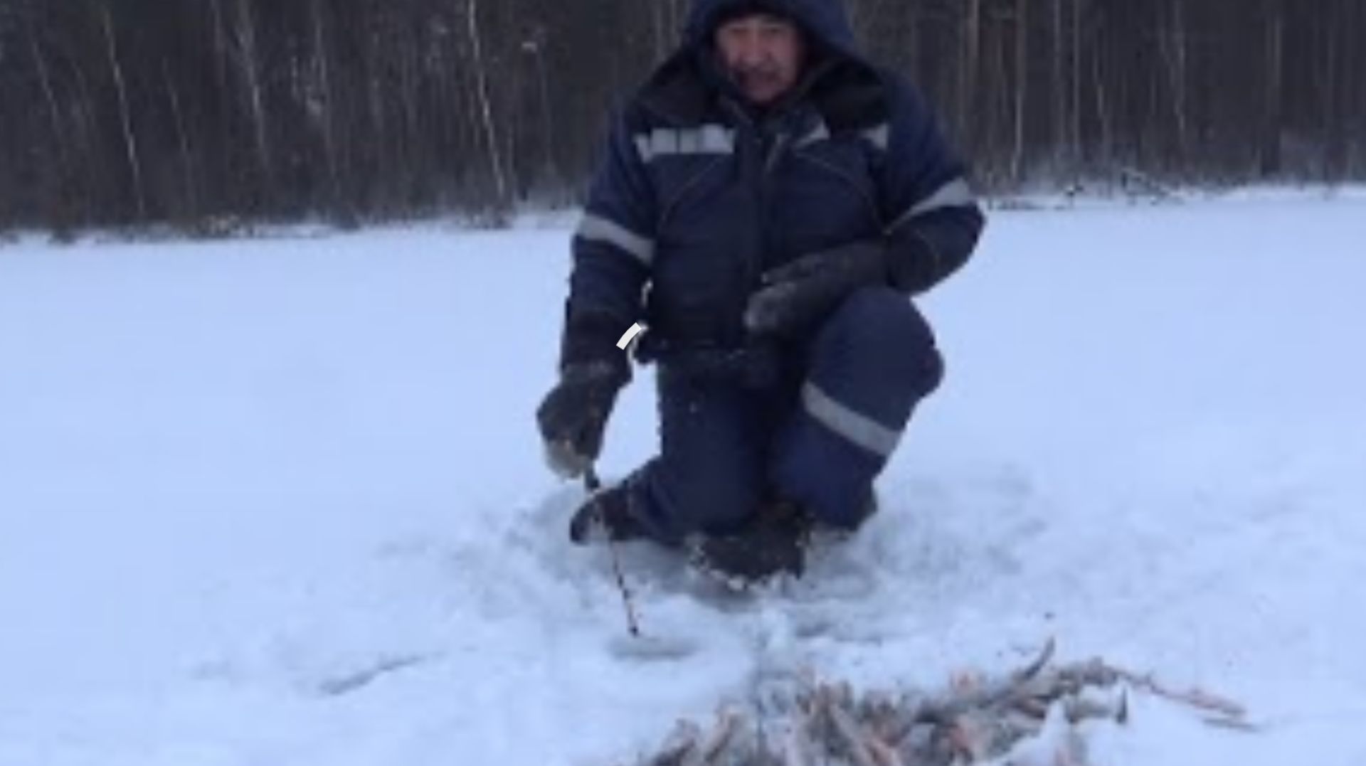 Рыбалка на окуня  без вездехода