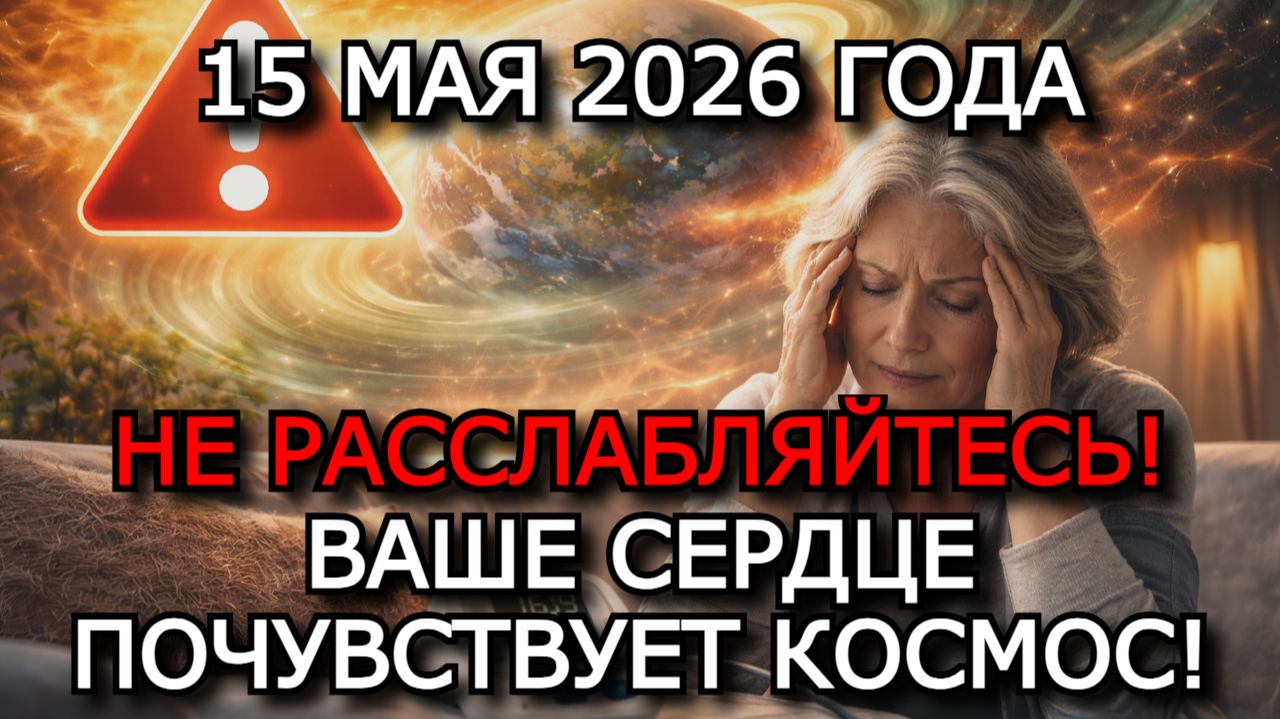 МАГНИТНЫЕ БУРИ 15 МАЯ 2026 — ВЕРОЯТНОСТЬ 55%, K-ИНДЕКС 5–6, РИСК ШТОРМА 20%, ВСПЫШКА НА СОЛНЦЕ