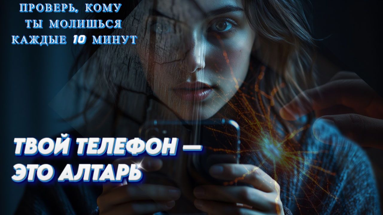 ТВОЙ ТЕЛЕФОН — ЭТО АЛТАРЬ. ПРОВЕРЬ, КОМУ ТЫ МОЛИШЬСЯ КАЖДЫЕ 10 МИНУТ.