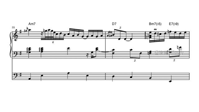 Embraceable You - Beegie Adair - Piano transcription