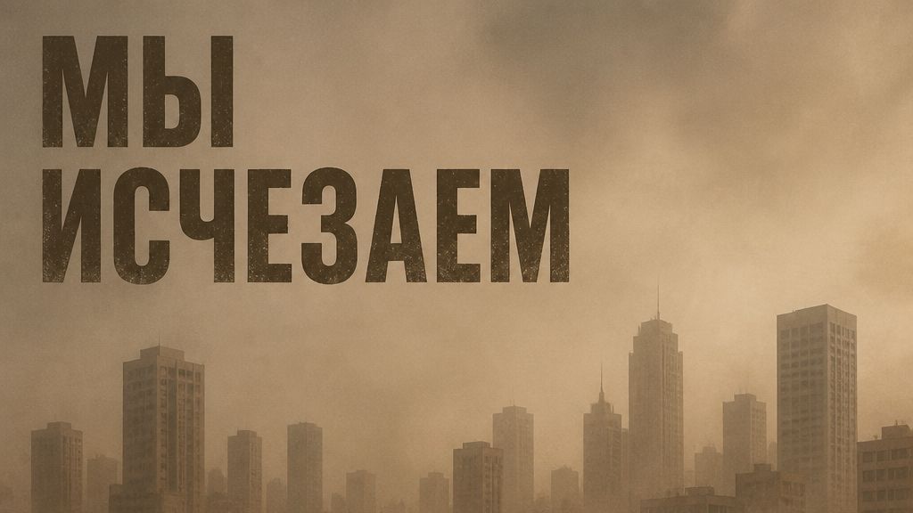Мы исчезаем