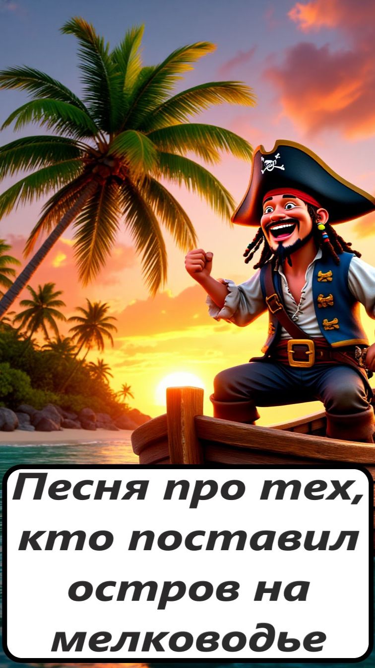 World of Sea Battle Песня про тех, кто поставил остров на мелководье