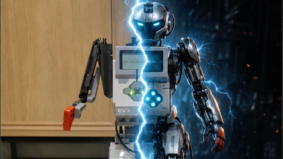 День 1 — Собираем Робота-Гуманоида LEGO Mindstorms | Полная Сборка