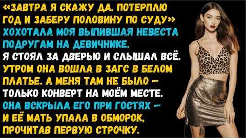 История из жизни «Я отменил её до того, как она надела платье» Слушать житейские истории. Аудиокниги