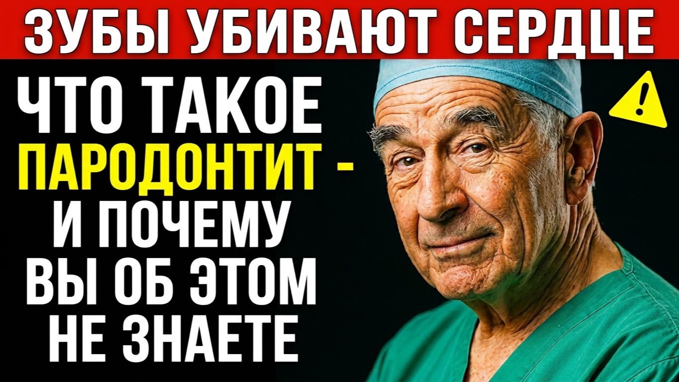 «Зубы убивают сердце» — связь пародонтита и инфаркта. Полезные советы