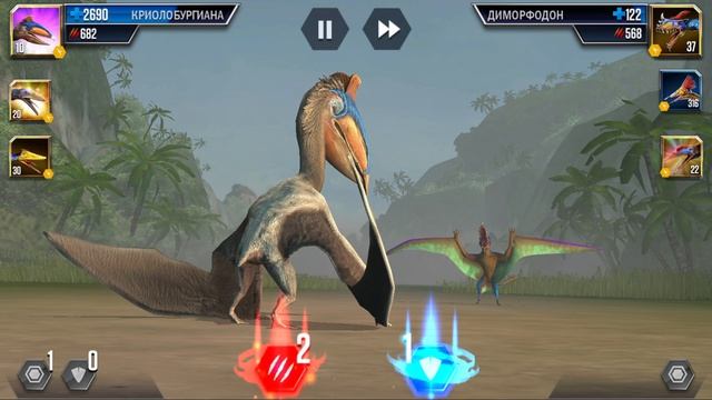 155 / Играем в игру Jurassic World:The Game. Angel. Мамонт. Новые схватки