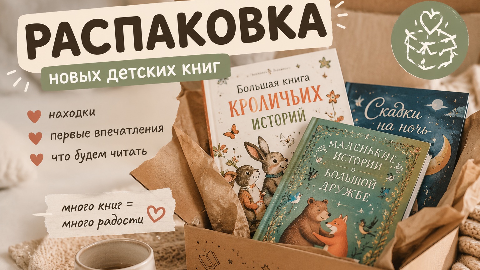 РАСПАКОВКА новых детских книг 📚 много красивых и уютных находок