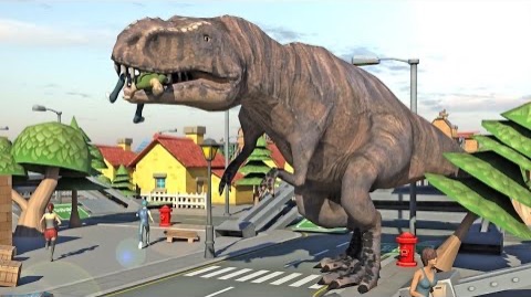 Dino Grand City Simulator Android Gameplay