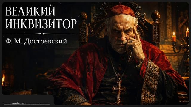 "ВЕЛИКИЙ ИНКВИЗИТОР." Ф.М.Достоевский.Притча.