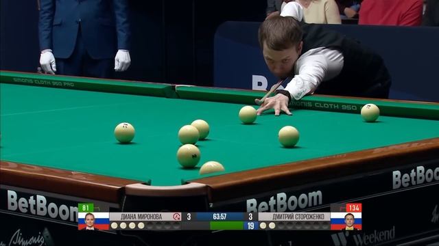 Лучшие моменты."BetBoom" Лига чемпионов 2026 Миронова Диана (RUS) - Аверьянов Всеволод (RUS)