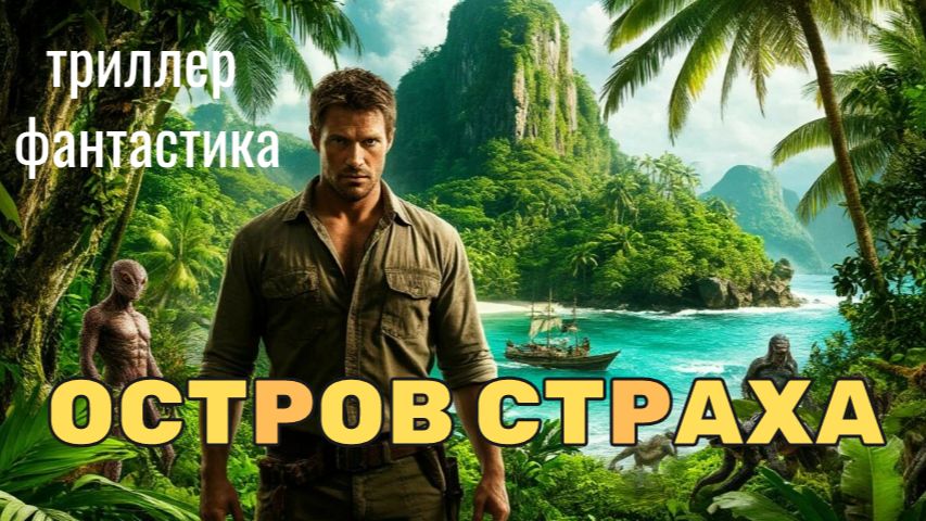 Аудиокнига "ОСТРОВ СТРАХА" триллер фантастика полностью
