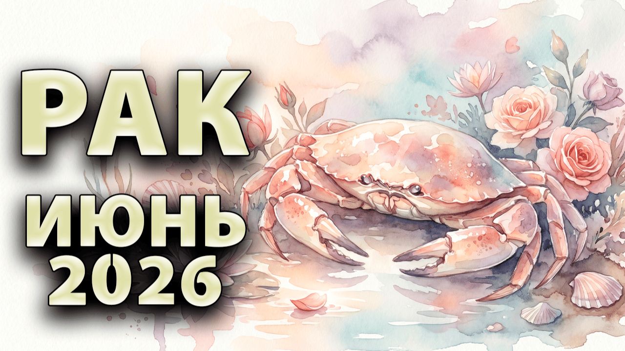 РАК - ГОРОСКОП на ИЮНЬ 2026