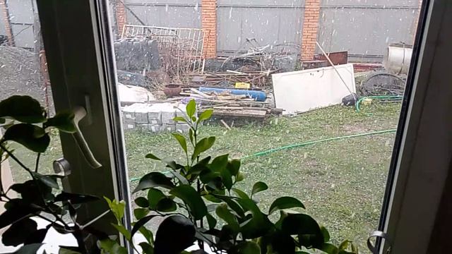 Зима в мае.Кемерово 13.05.2026
