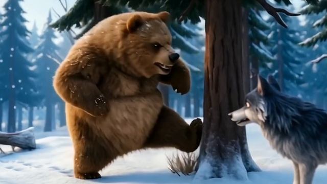 Медведь и кофе анекдот