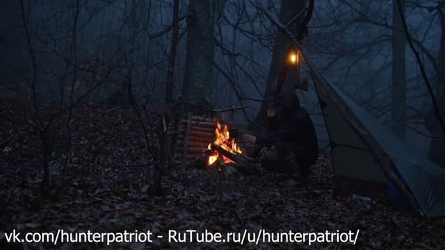 ❄️ 2 дня под снегом и дождём без палатки при -14°C: мой опыт зимнего кемпинга на выживание