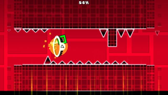 Прохождение уровня Jumper на 3 монетки Geometry Dash