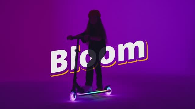 Amarobaby | самокат Bloom