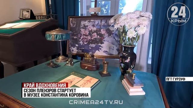 Пятиметровую картину с видами Гурзуфа пишет ялтинский художник