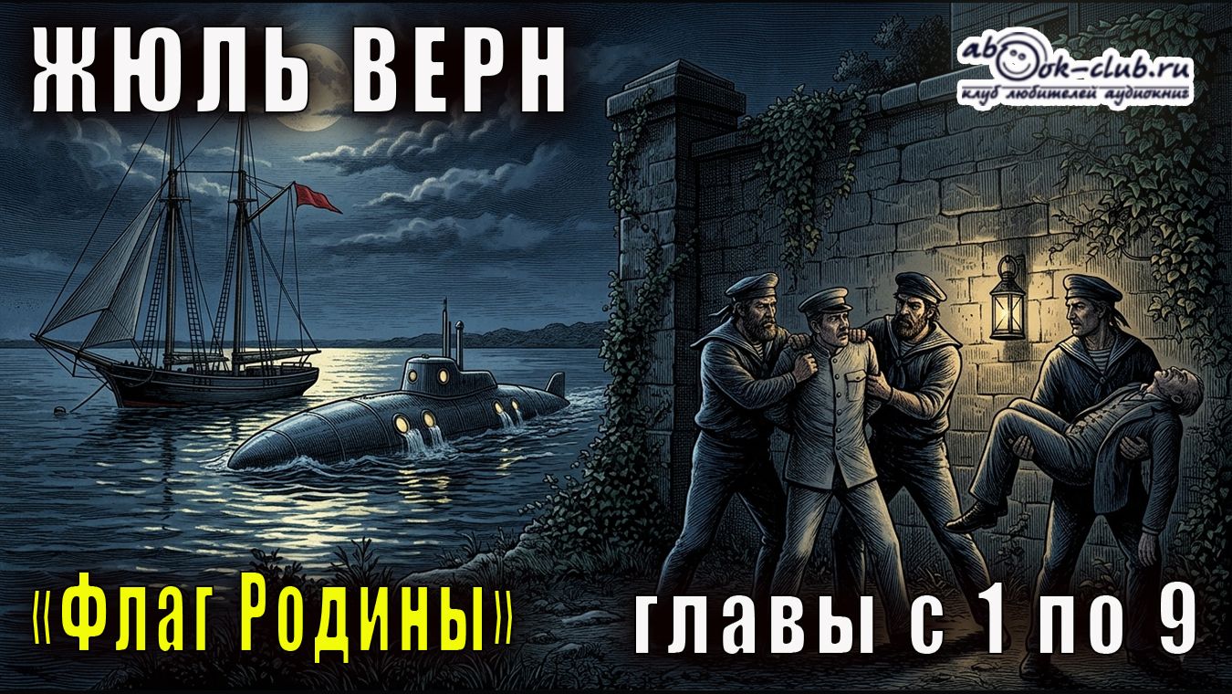 Жуль Верн "Флаг Родины" главы с 1 по 9