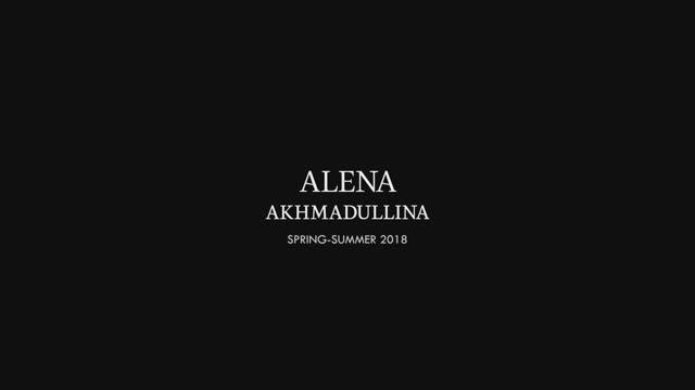 Показ женской коллекции Alena Akhmadullina весна-лето 2018