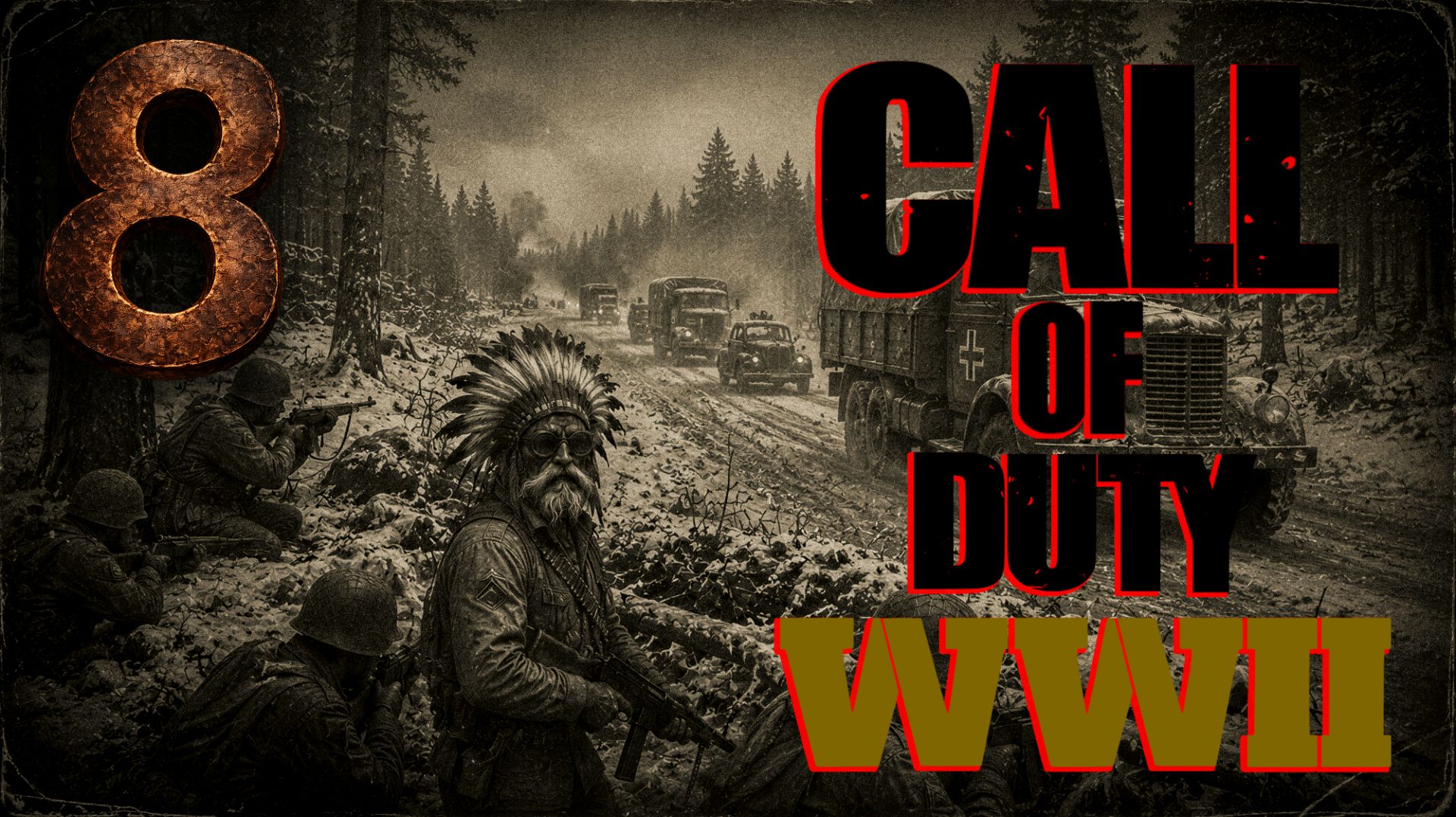 Из Арденнского ада в Засаду! Почти-Ирокино Call of Duty WW 2 в 21 на 9🖥️