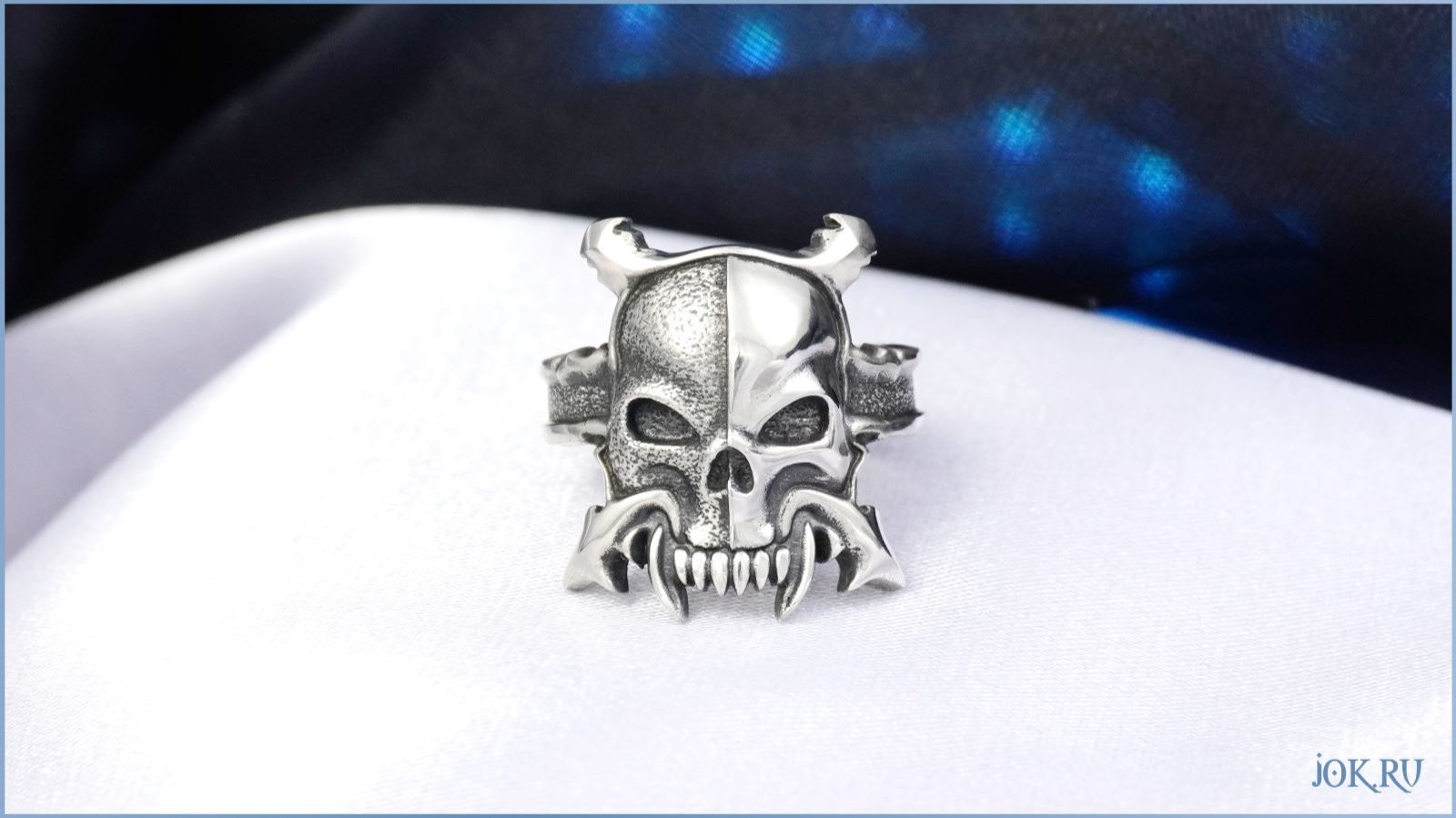 Кольцо Sons of Malice (Сыны Злобы) Warhammer 40,000 из аргентана — Joker-Studio