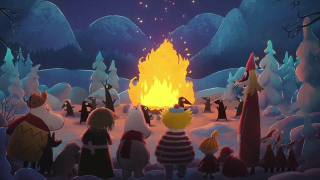 Зимний Костер | Moomintroll: Winter's Warmth | Музыкальное видео
